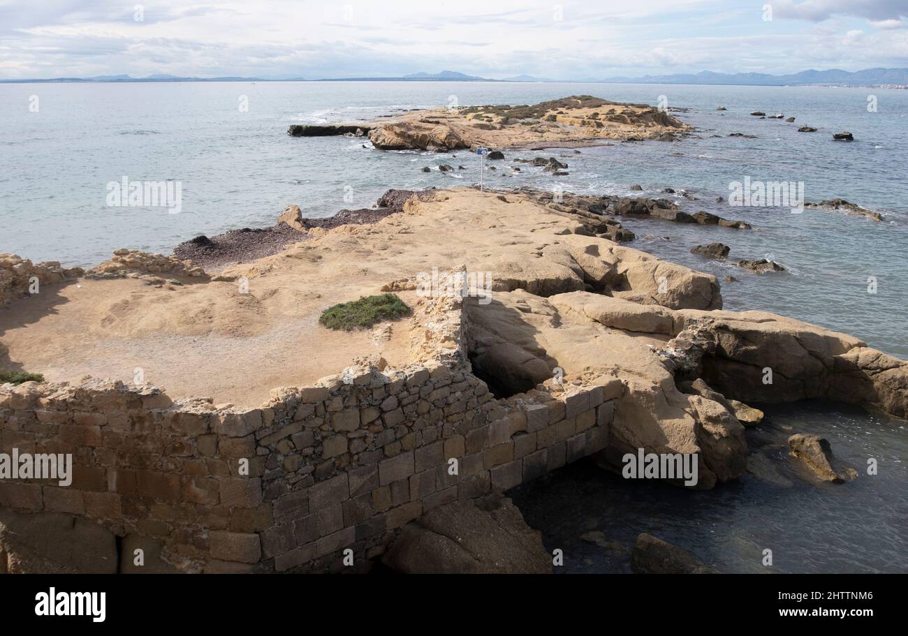 Spanish island of Tabarca Stock Photo - Alamy