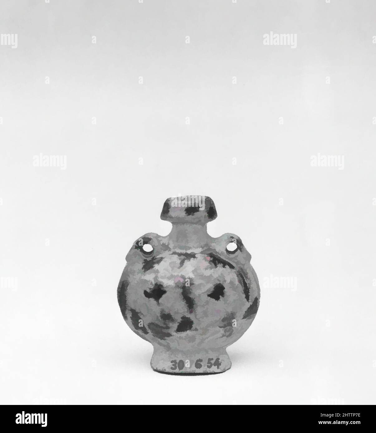 Art inspired by Miniature Pilgrim Bottle, Tang dynasty (618–907), China ...