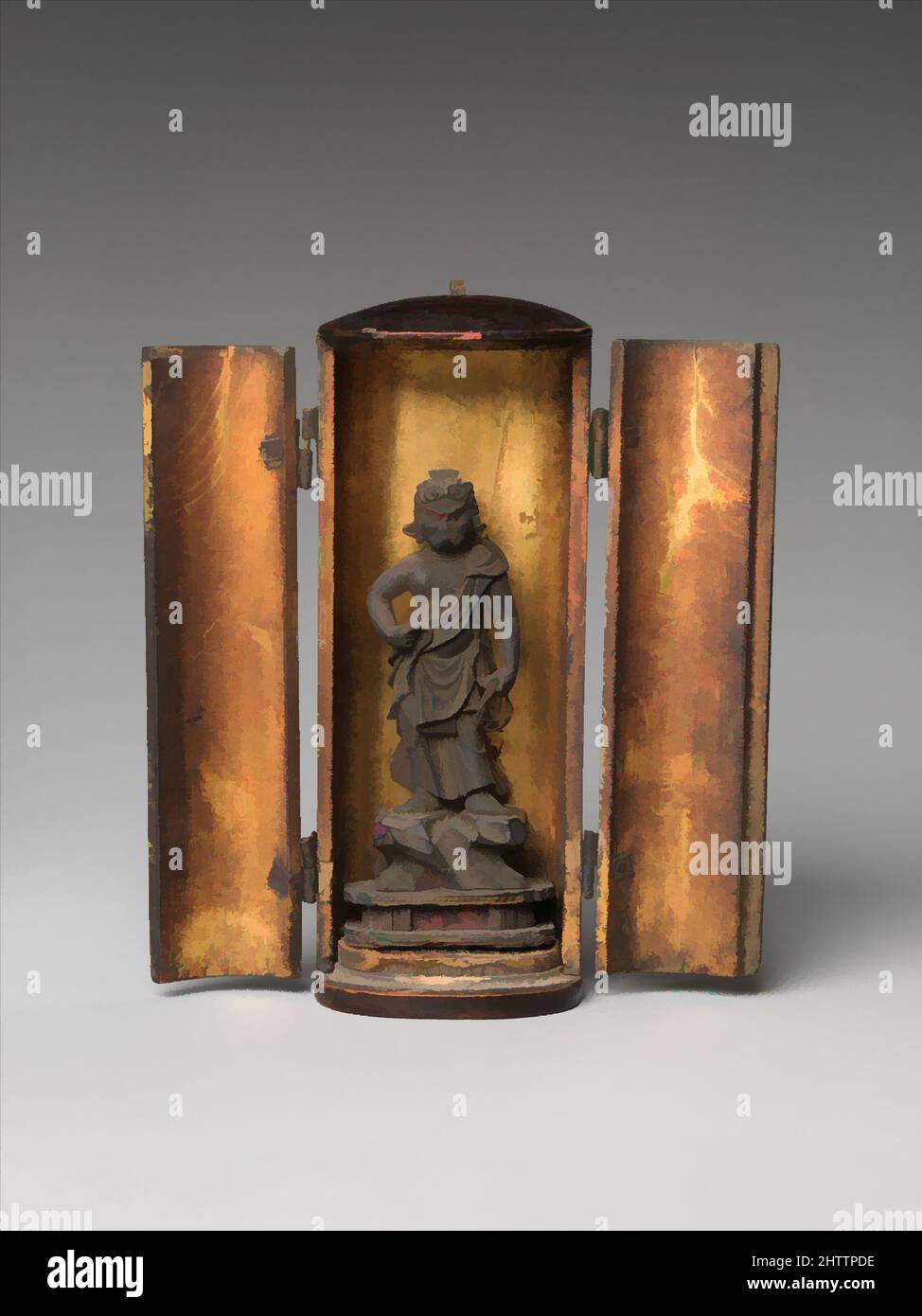 Art inspired by Fudō Myōō in Portable Shrine, Edo period (1615–1868 ...