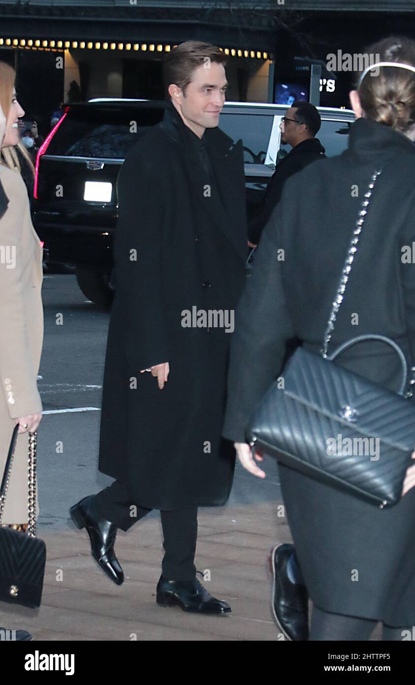 March 01, 2022.Robert Pattinson attend Warner Bros, Pictures presents ...