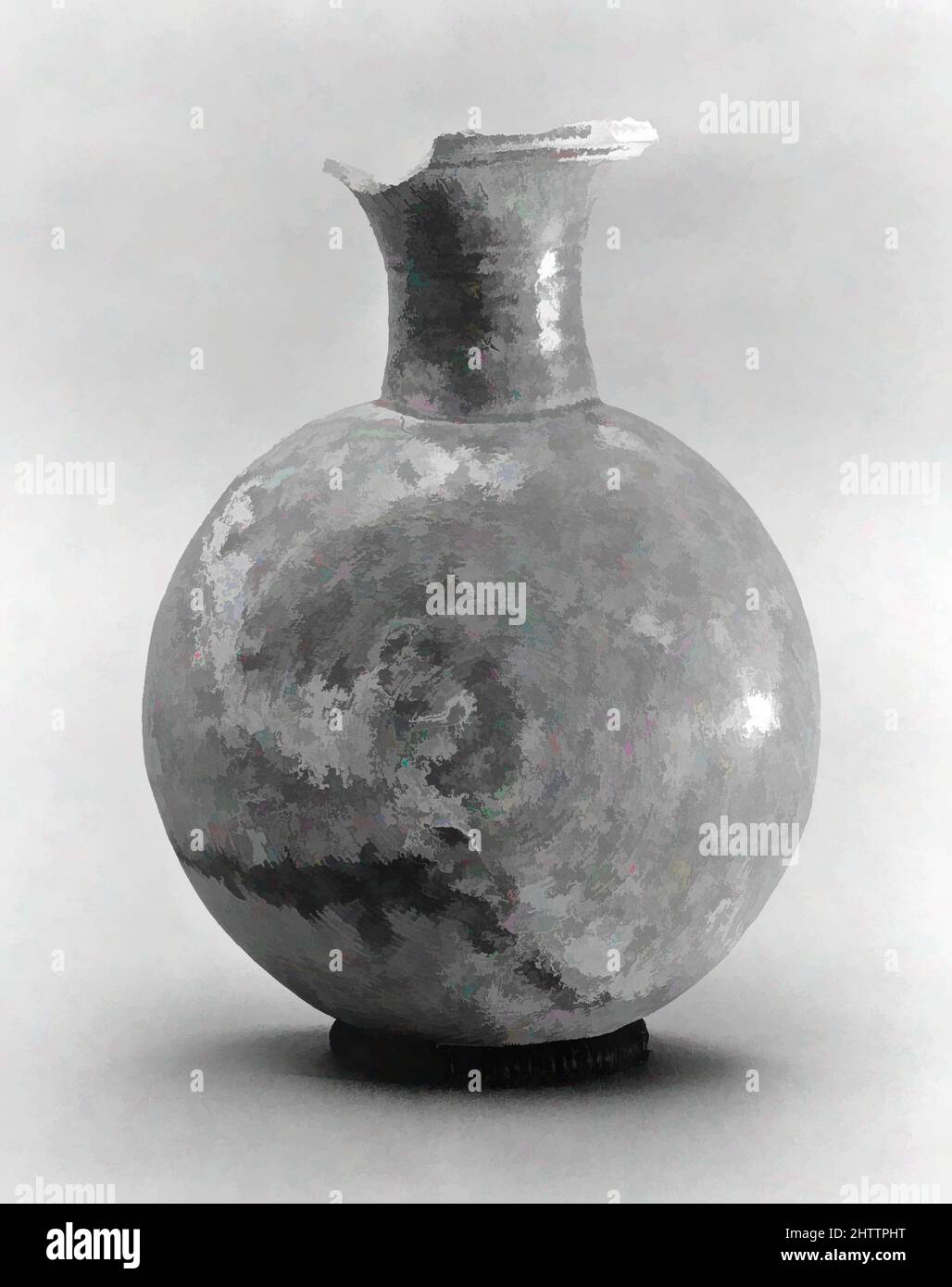 Art inspired by Flask, Early Nara period (646–710), Japan, Sue ware ...