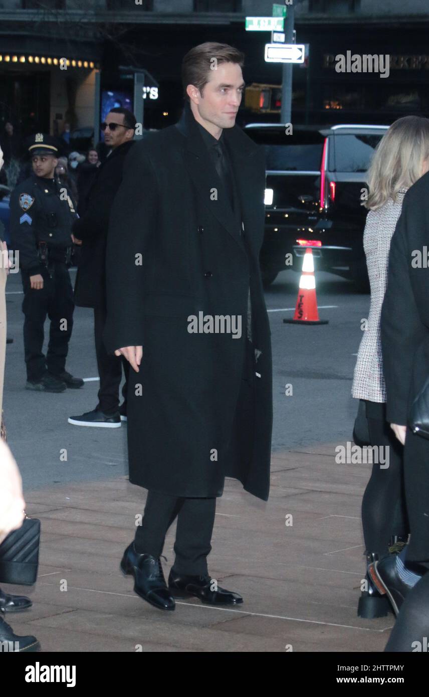 March 01, 2022.Robert Pattinson attend Warner Bros, Pictures presents ...