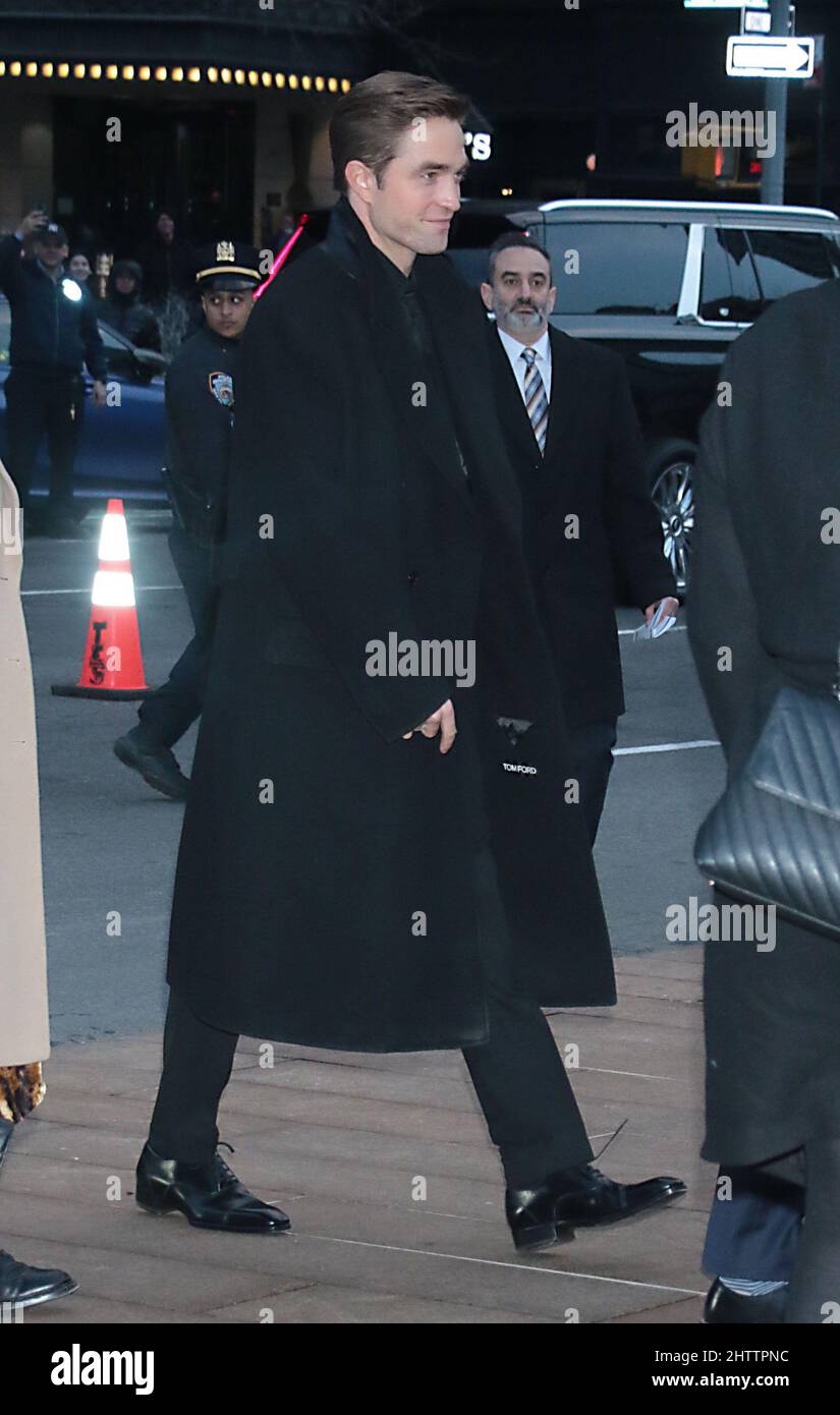 March 01, 2022.Robert Pattinson attend Warner Bros, Pictures presents ...