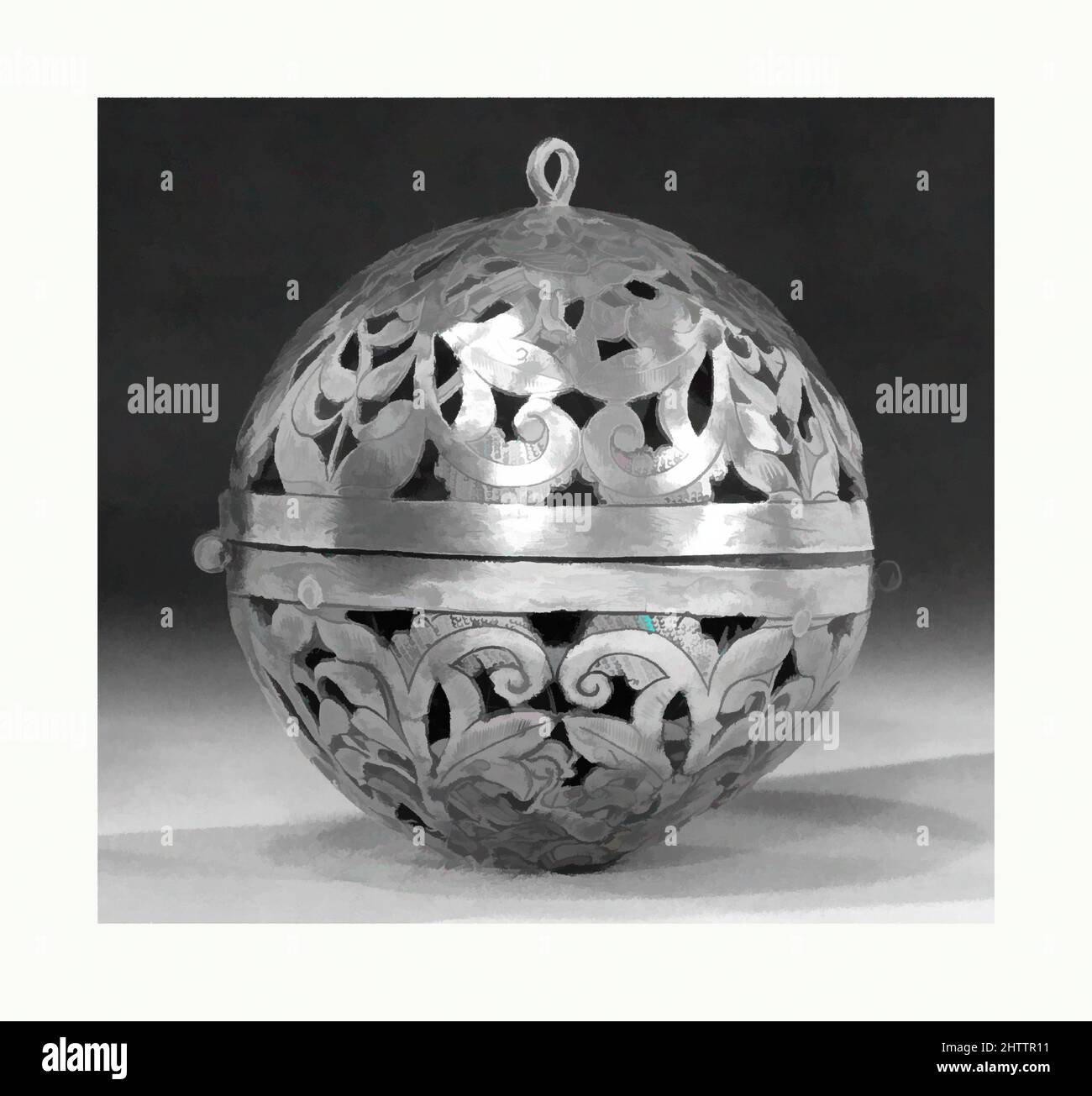 Art inspired by Censer, 唐 銀香毬, Tang dynasty (618–907), 8th–9th century ...