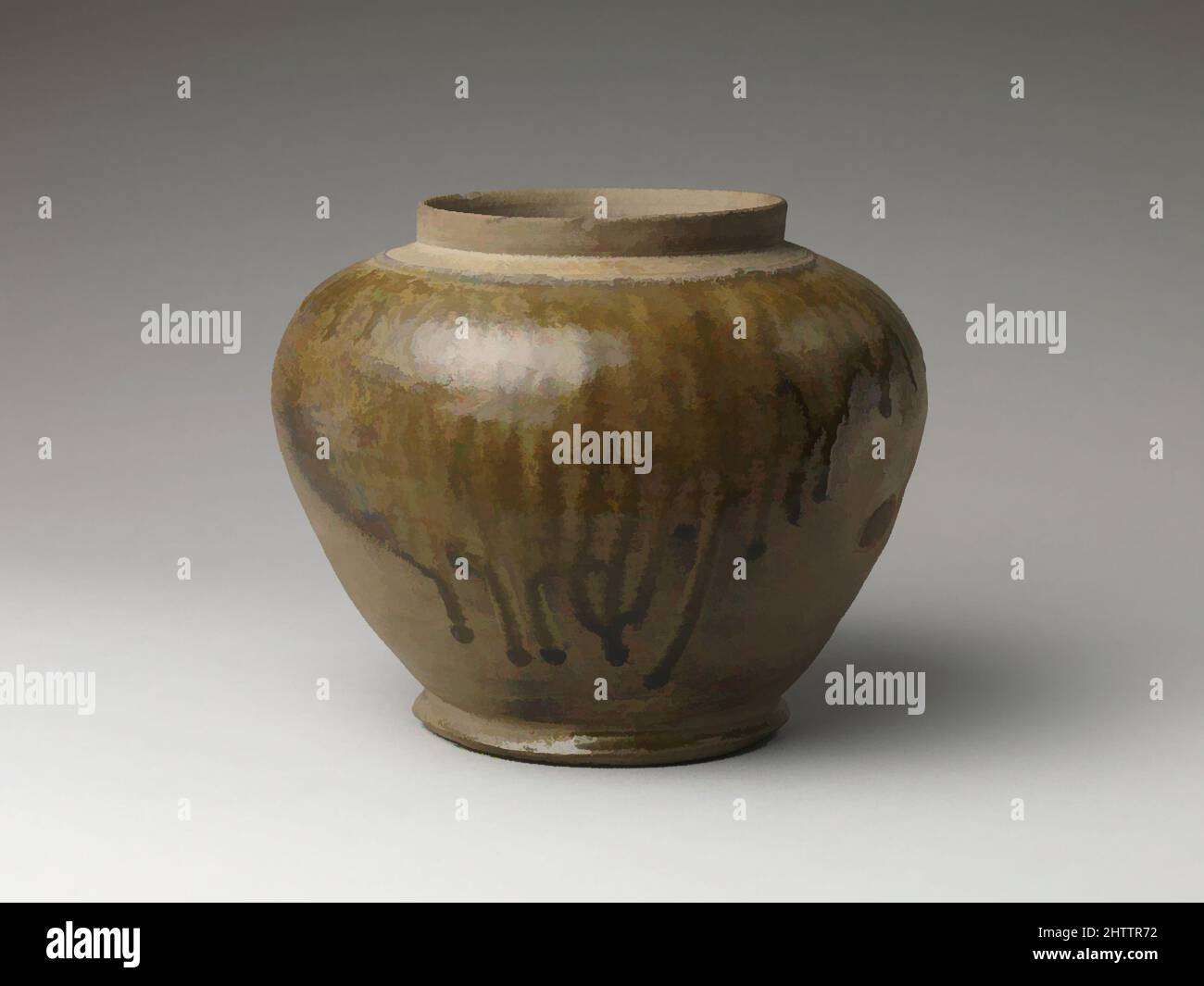 Art inspired by 須恵器 甕, Urn, Nara period (710–794), 8th century, Japan ...