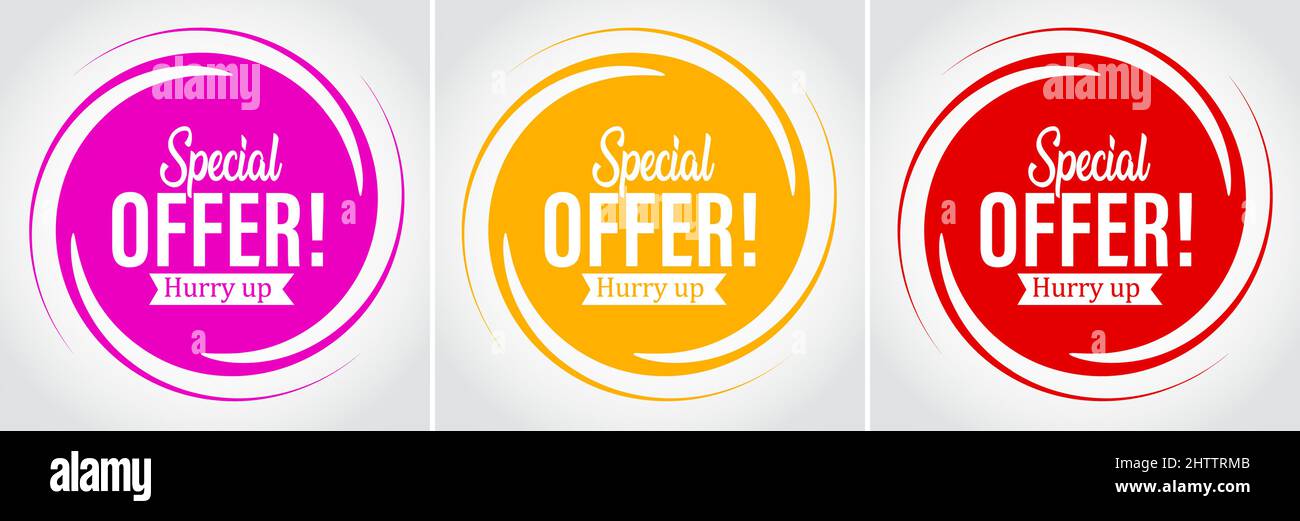 Special offer, template design, mega sale, Sale banner, flash sale ...