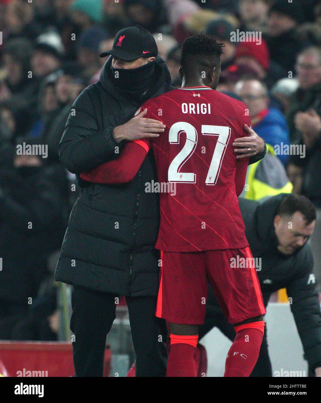 Liverpool norwich origi hi-res stock photography and images - Alamy