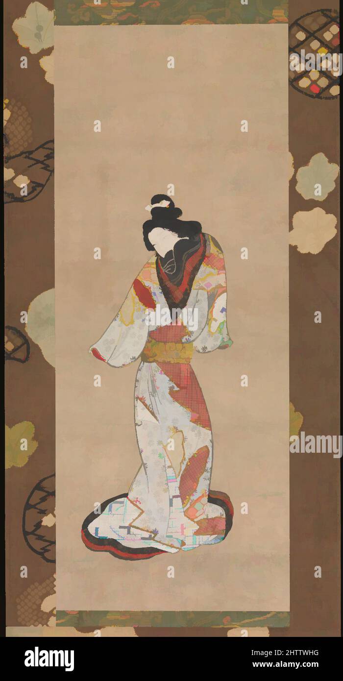 Art inspired by 寛文美人図, Beauty of the Kanbun Era, Edo period (1615–1868 ...