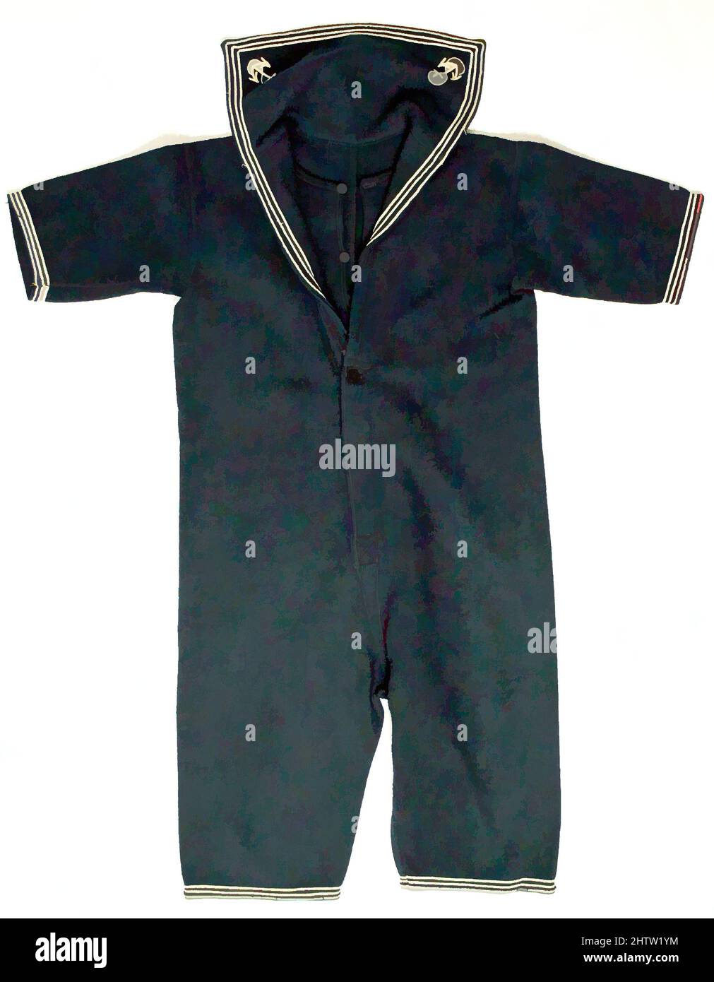 Art inspired by Bathing suit, 1894–96, American, wool, cotton, Classic ...