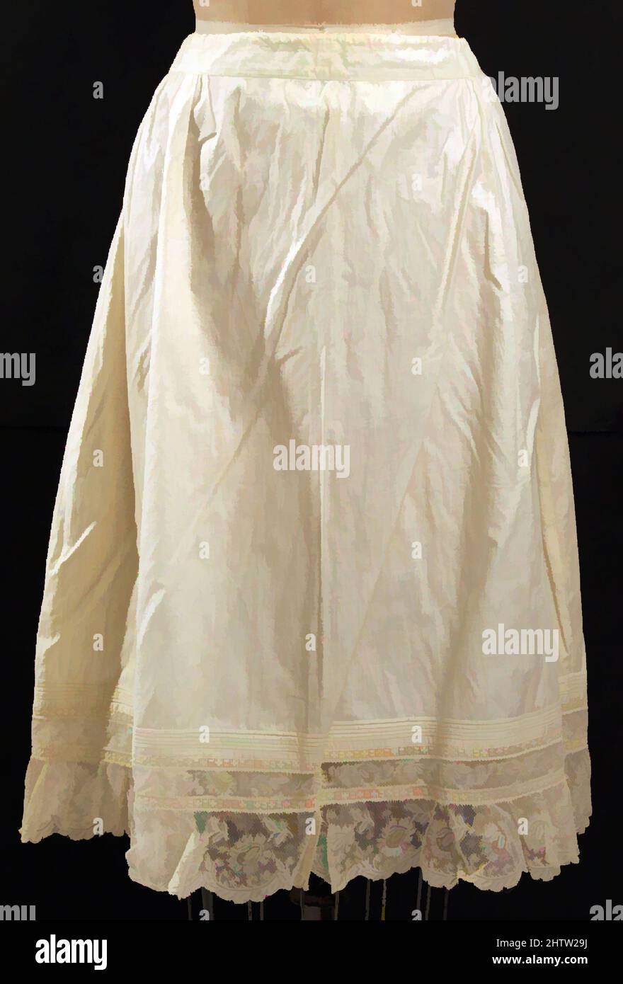 Art inspired by Petticoat, 1887, American, cotton, Classic works ...