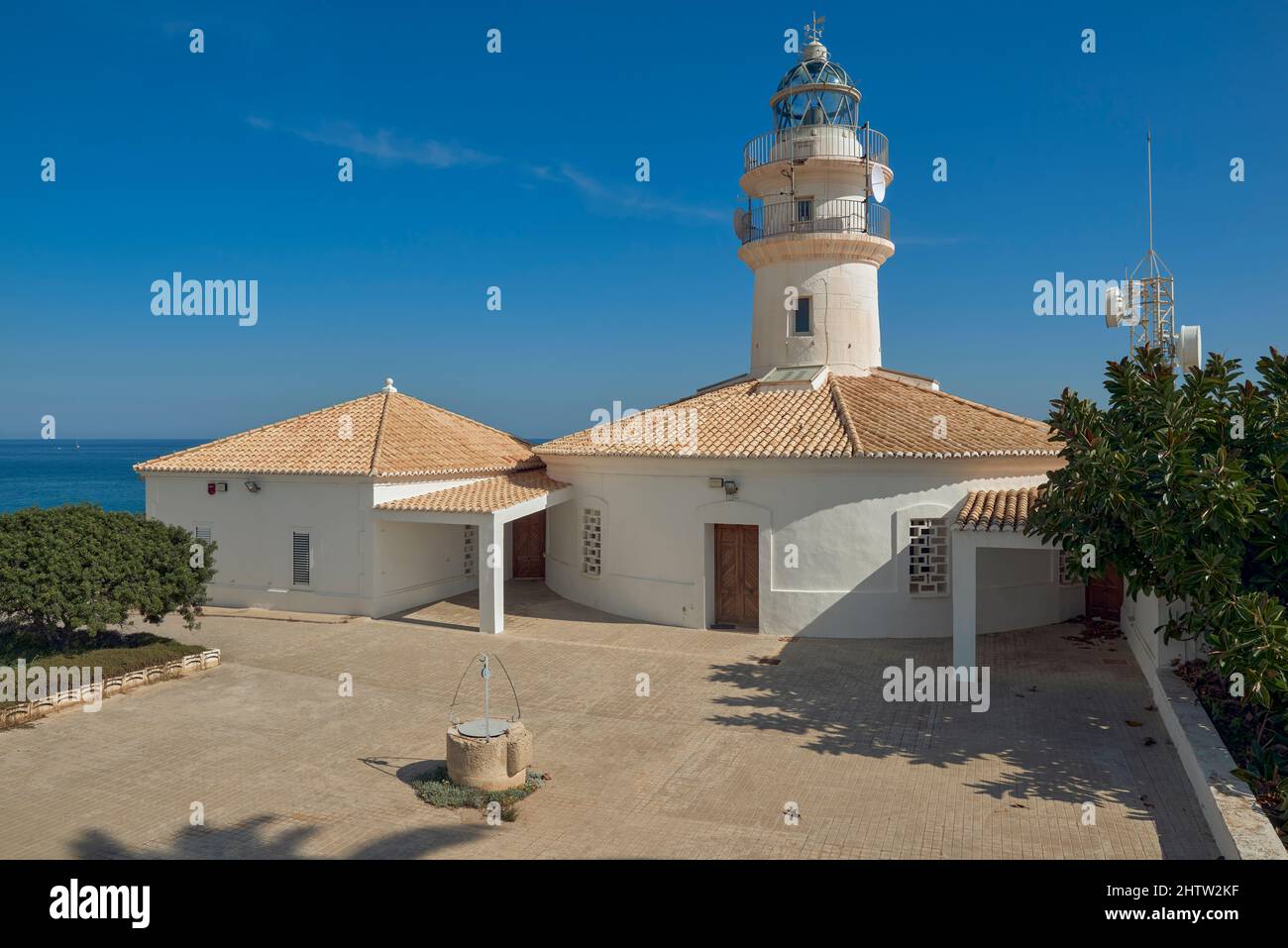El Faro building is located in Cabo de Cullera, a place known as Punta ...