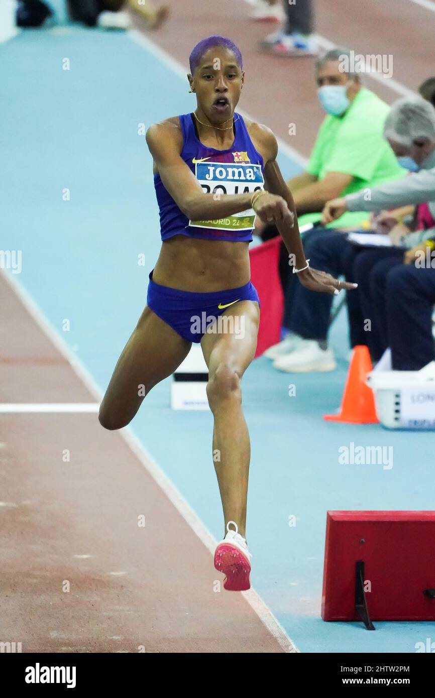 The Venezuelan Olympic and world triple jump champion, Yulimar Rojas ...