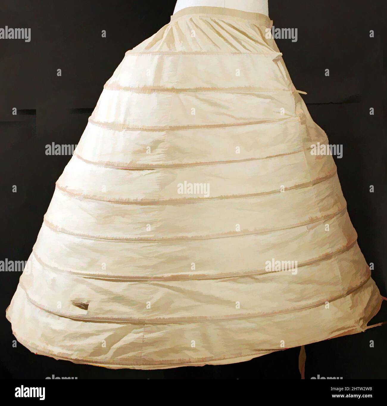 Art inspired by Cage crinoline, mid-19th century, American or European ...