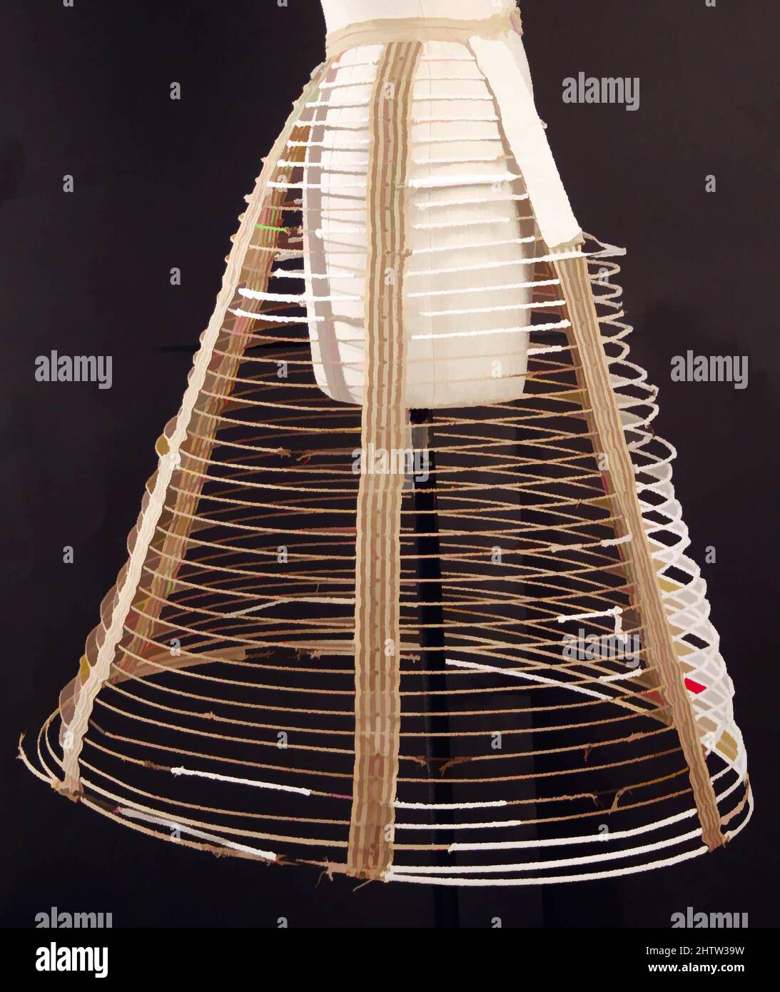 Art inspired by Cage crinoline, mid-19th century, American or European ...