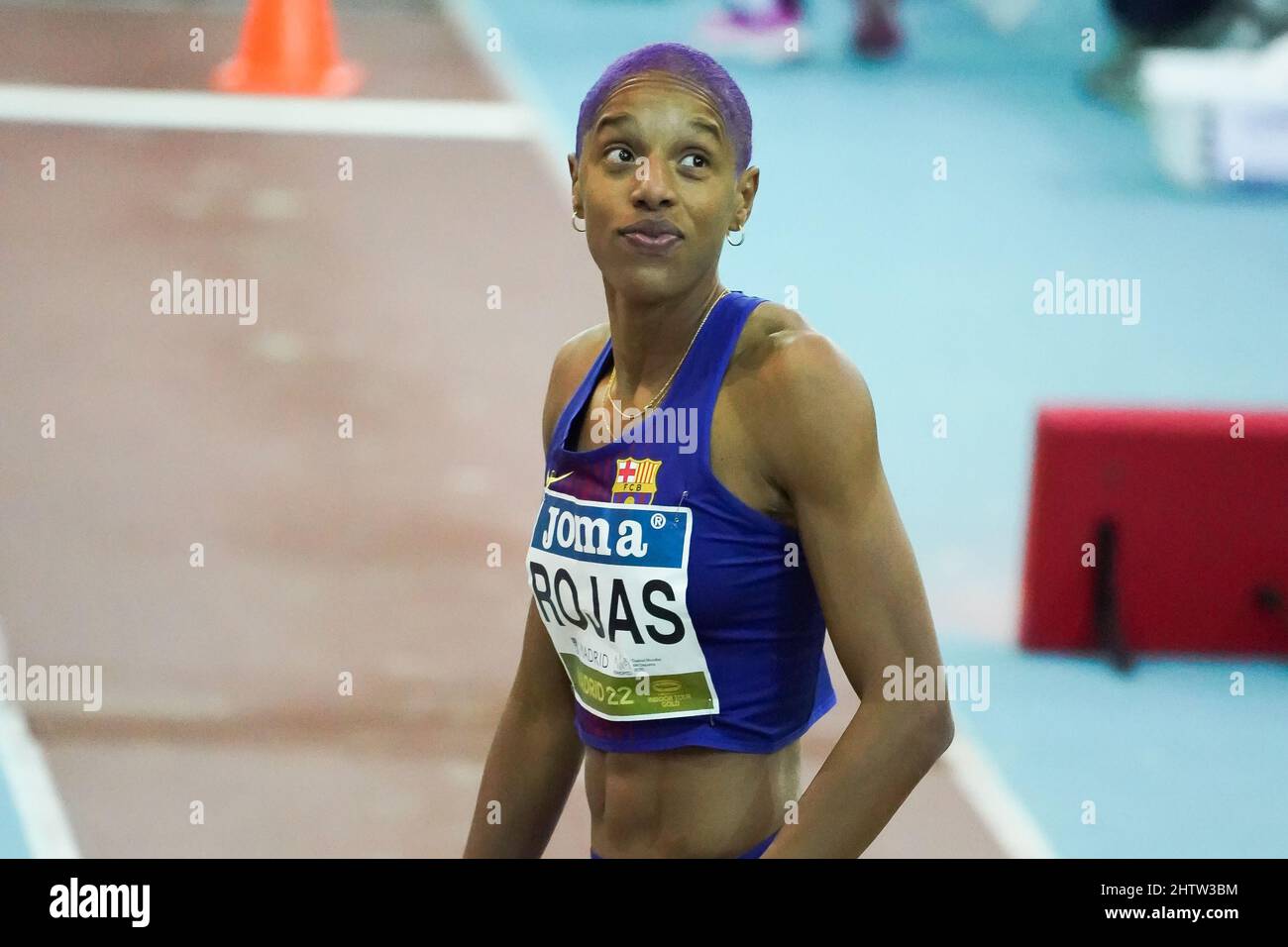 The Venezuelan Olympic and world triple jump champion, Yulimar Rojas ...