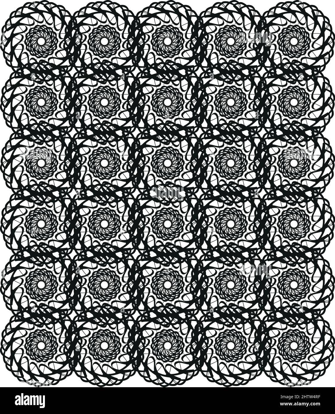 Distorted Sketch radiating abstract shape Vector Illustration Stock ...