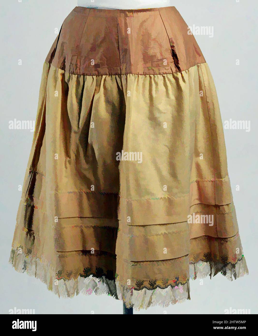 Art inspired by Petticoat, 1888, American or European, wool, Classic ...