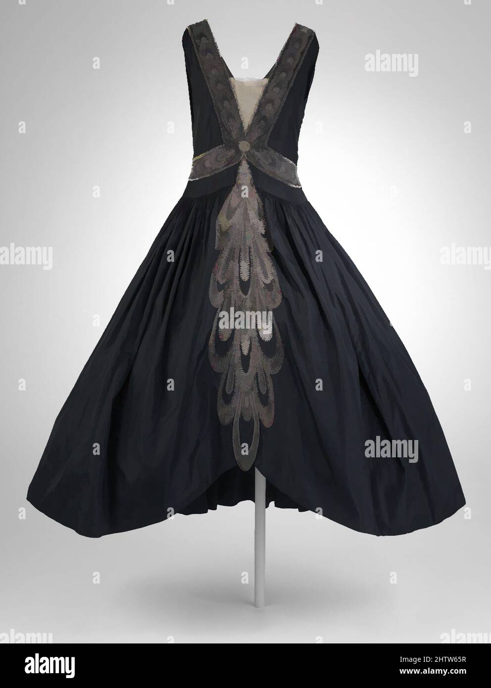 Art inspired by Robe de Style, fall/winter 1926–27, French, silk ...