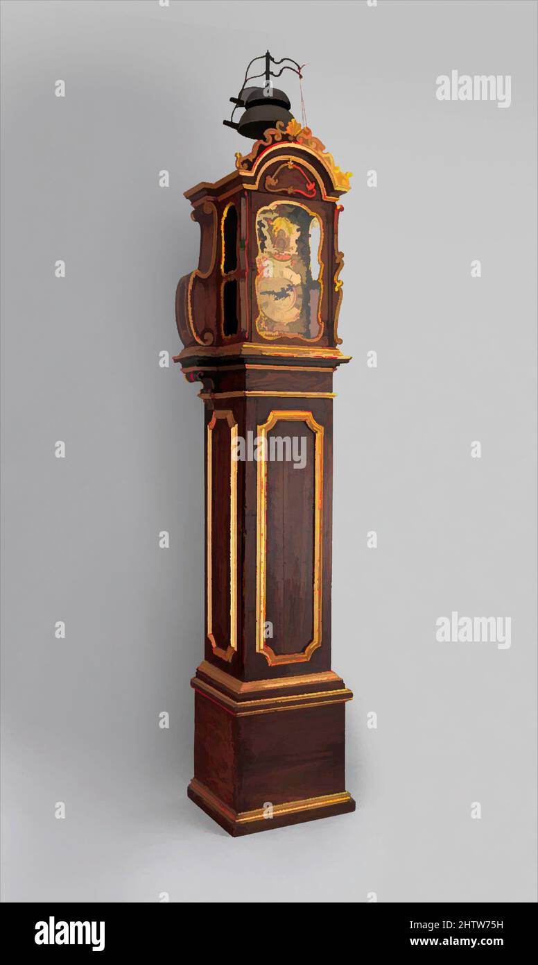Art inspired by Longcase clock, Clockmaker: Mario Gambelli (Italian ...