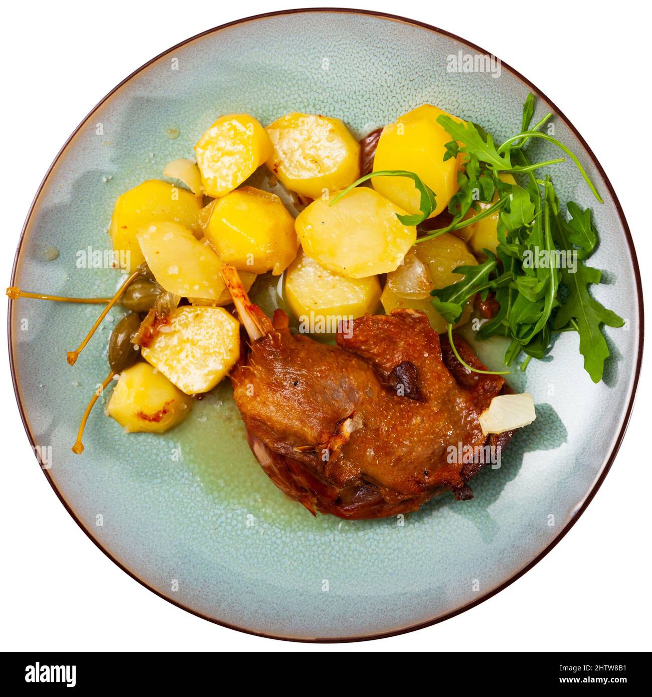 Confit canard hi-res stock photography and images - Alamy
