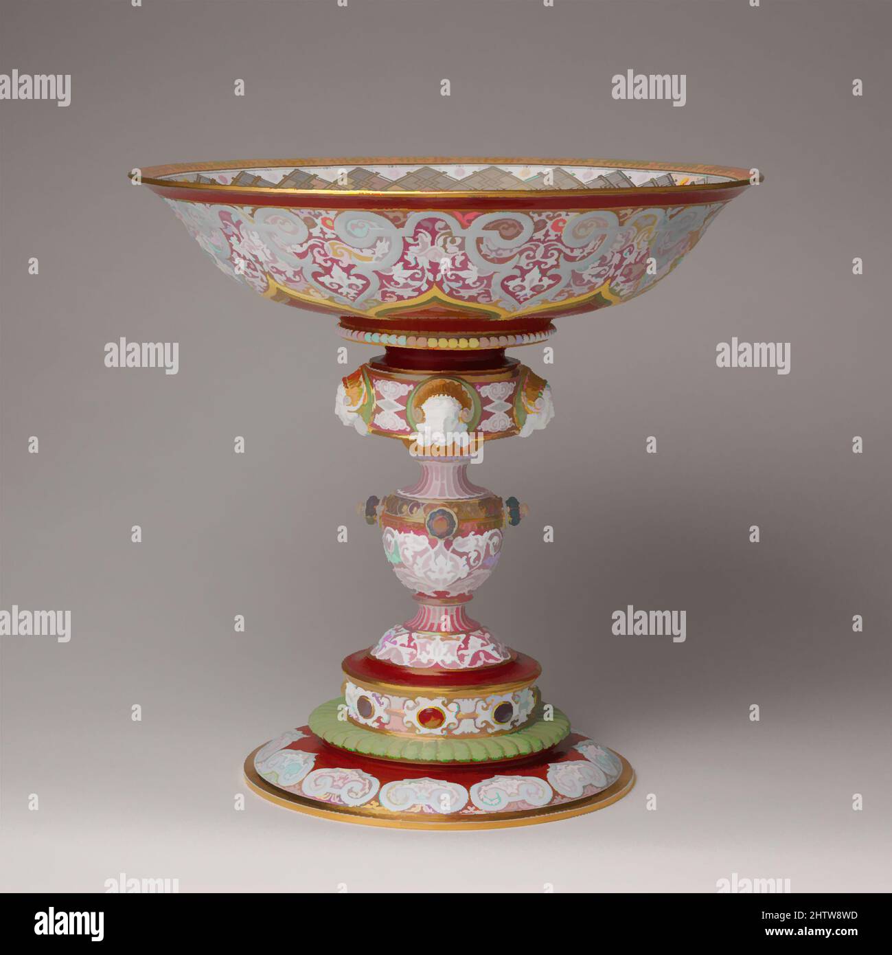 Art inspired by Standing cup (coupe Chenavard), 1837, French, Sèvres ...