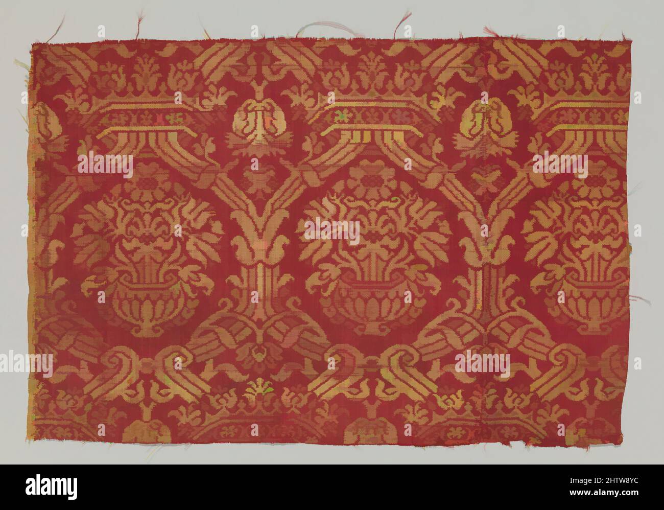 Art inspired by Piece, 16th century, Spanish, Silk, L. 13 7/8 x W. 12 1 ...