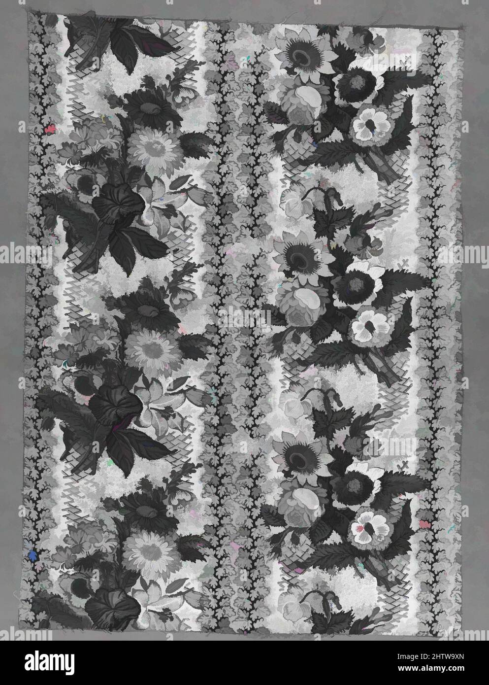 Art inspired by Piece, ca. 1830, British, Cotton, L. 25 3/4 x W. 35 ...
