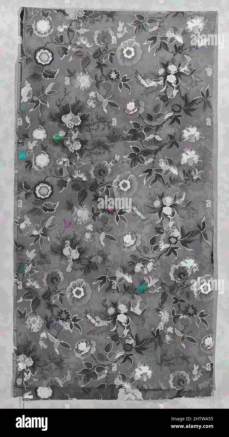 Art inspired by Piece, 1830s, British, Cotton, L. 98 x W. 49 inches ...