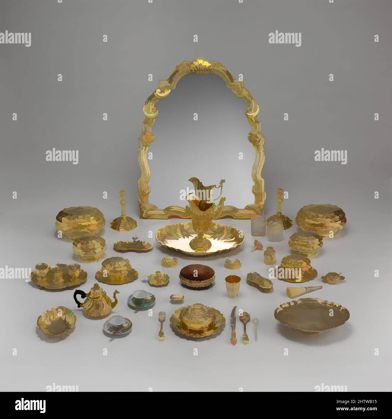 Silver gilt hi-res stock photography and images - Alamy