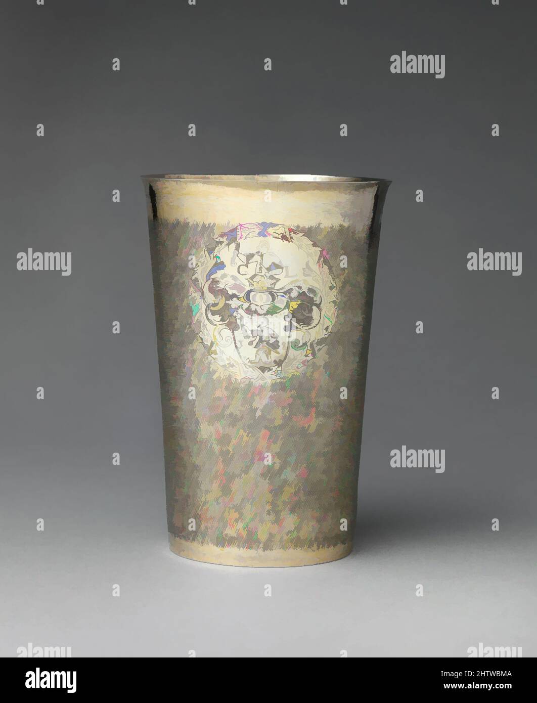 Art inspired by Beaker, 1638, Hungarian, Nagyszeben, Gilded silver ...