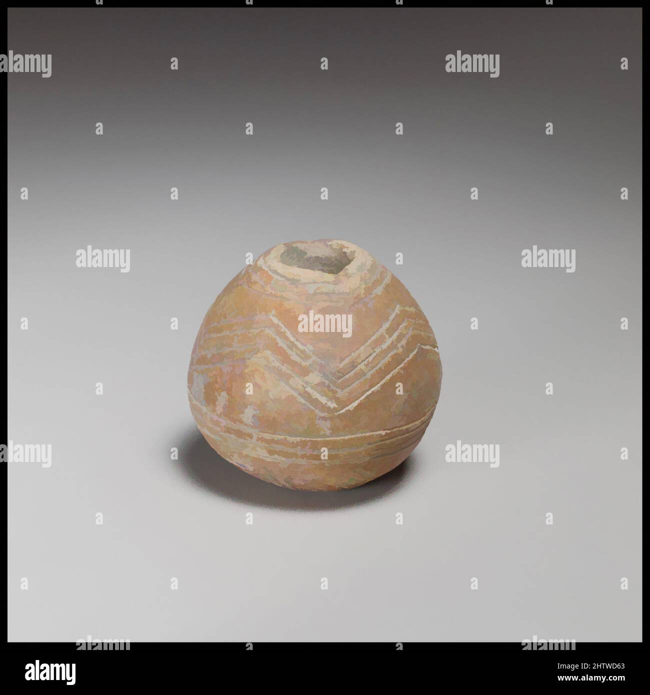 Art inspired by Spherical spindle-whorl, Early Cypriot III–Middle ...