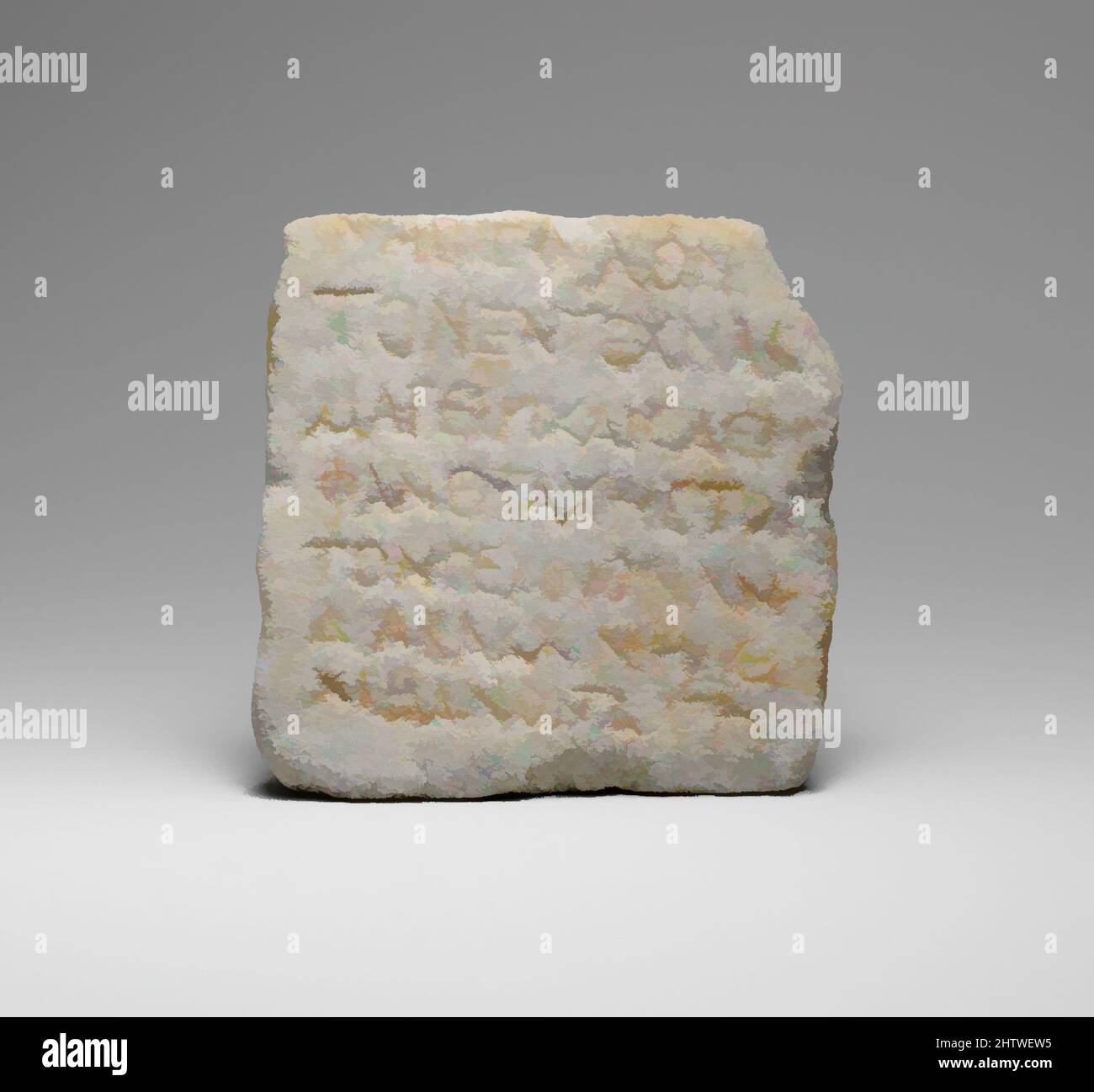 Art inspired by Inscribed marble plaque, Imperial, 2nd–3rd century A.D ...