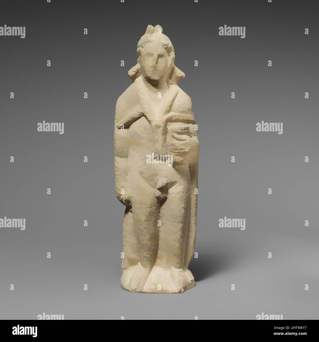 Art inspired by Limestone statuette of Pan, Hellenistic, 310–30 B.C ...