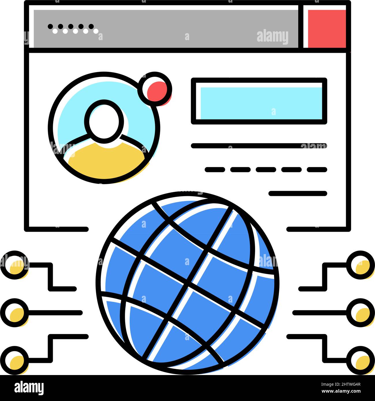 Calling communication connect networking Cut Out Stock Images ...