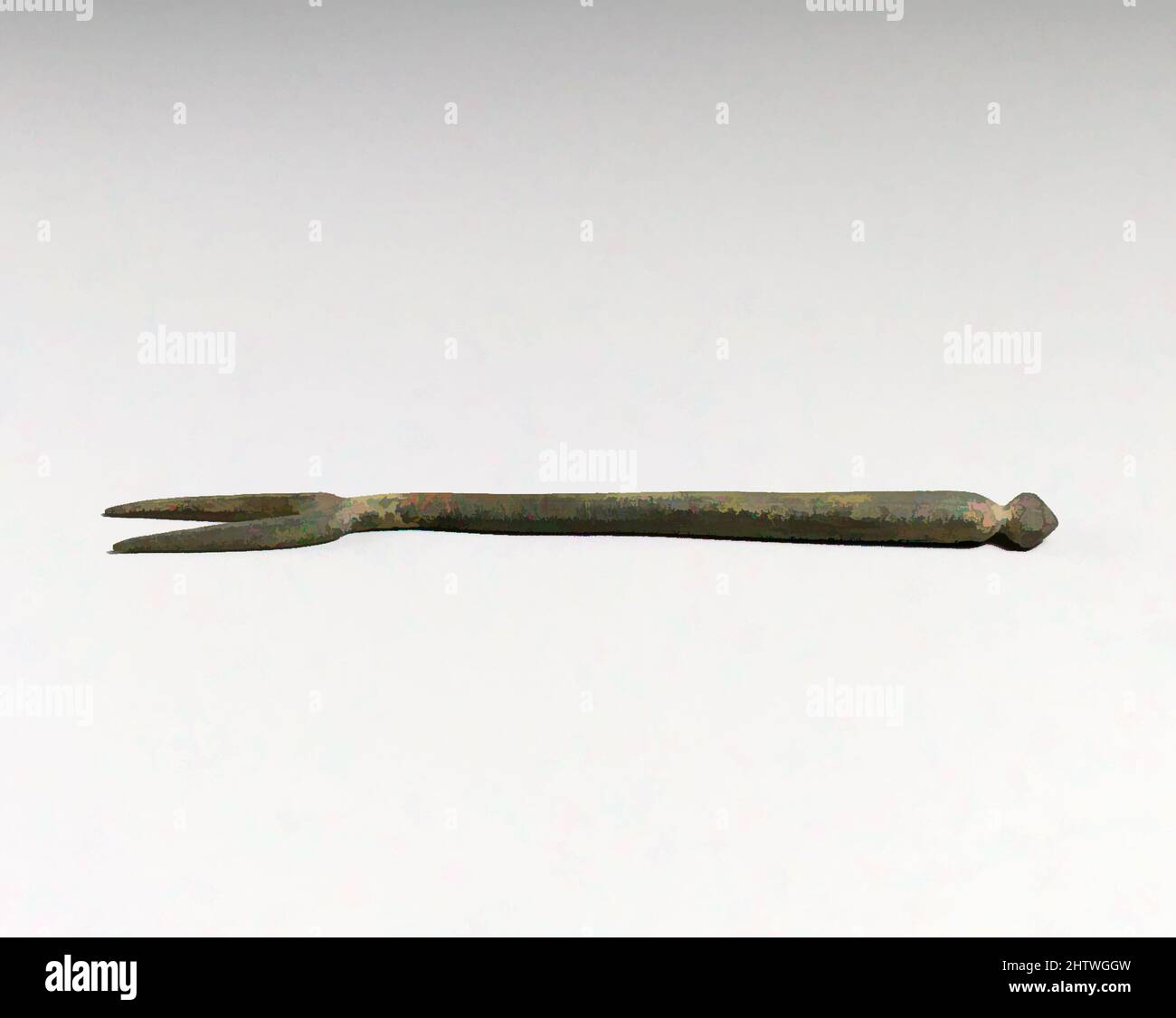 Art inspired by Bronze fork, Roman, ca. 1st–3rd century A.D., Roman ...
