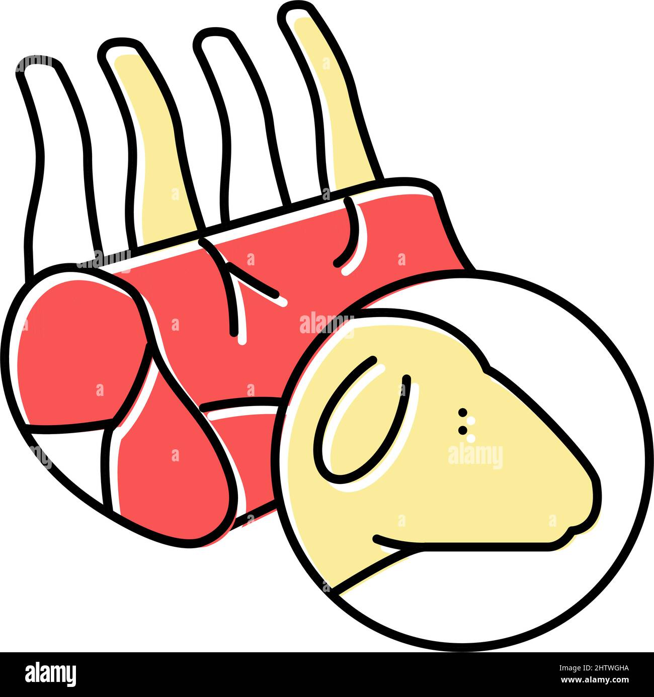 Frozen fresh mutton hi-res stock photography and images - Alamy