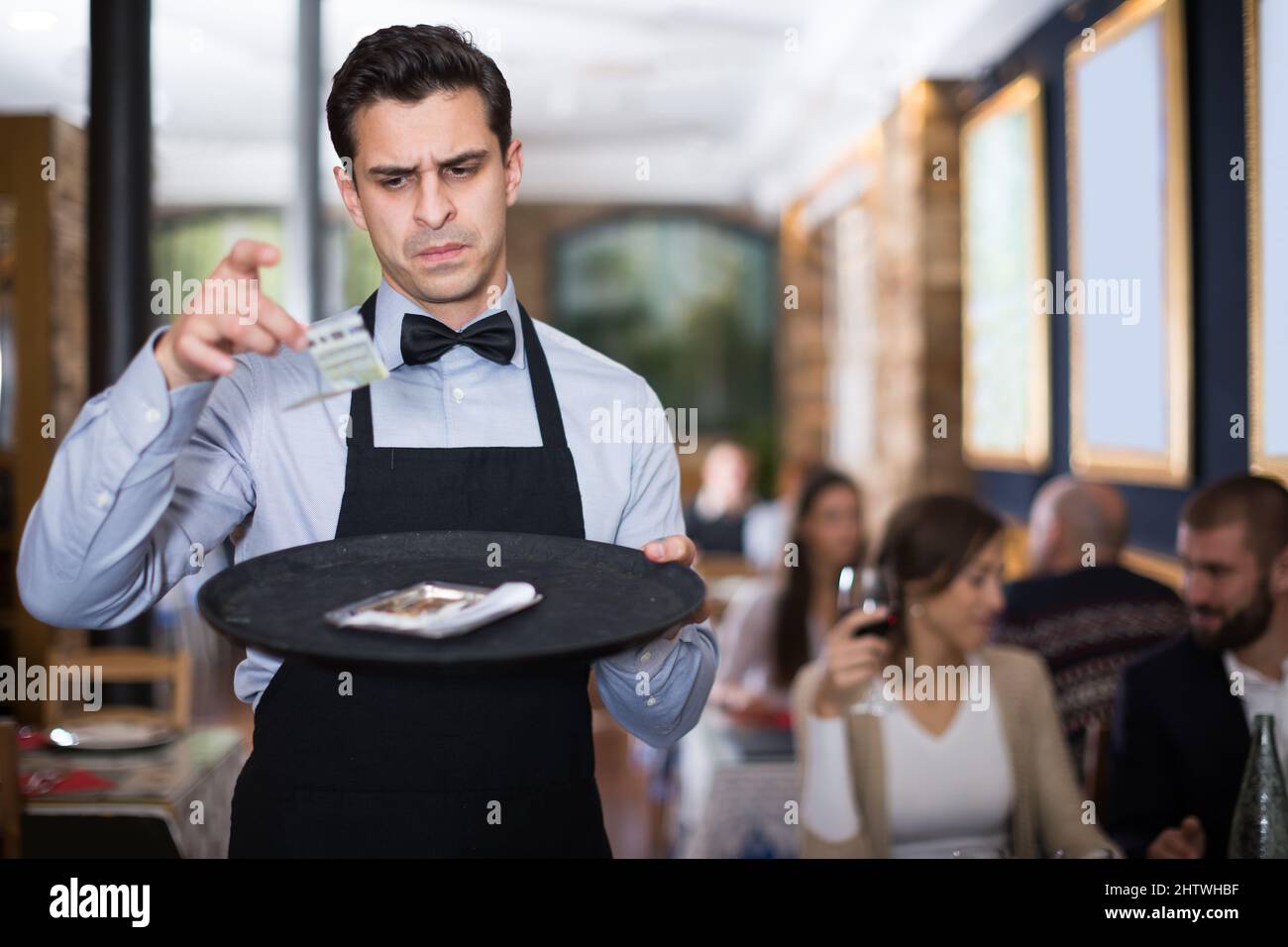 Sad waiter order hi-res stock photography and images - Alamy