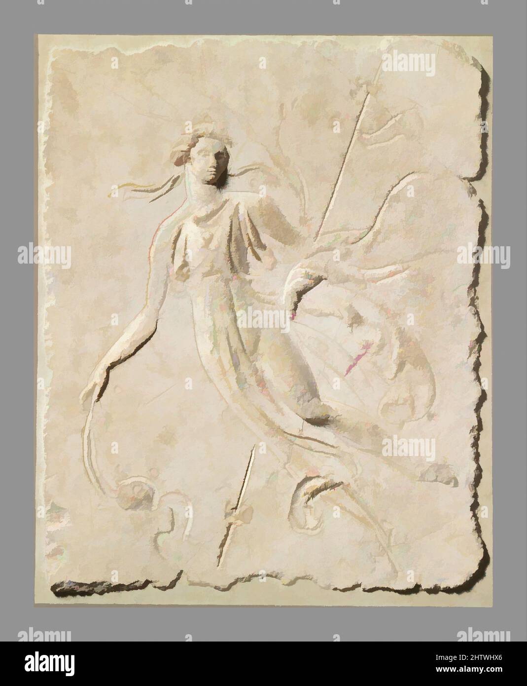 Art inspired by Stucco relief panel, Early Imperial, 2nd half of 1st ...
