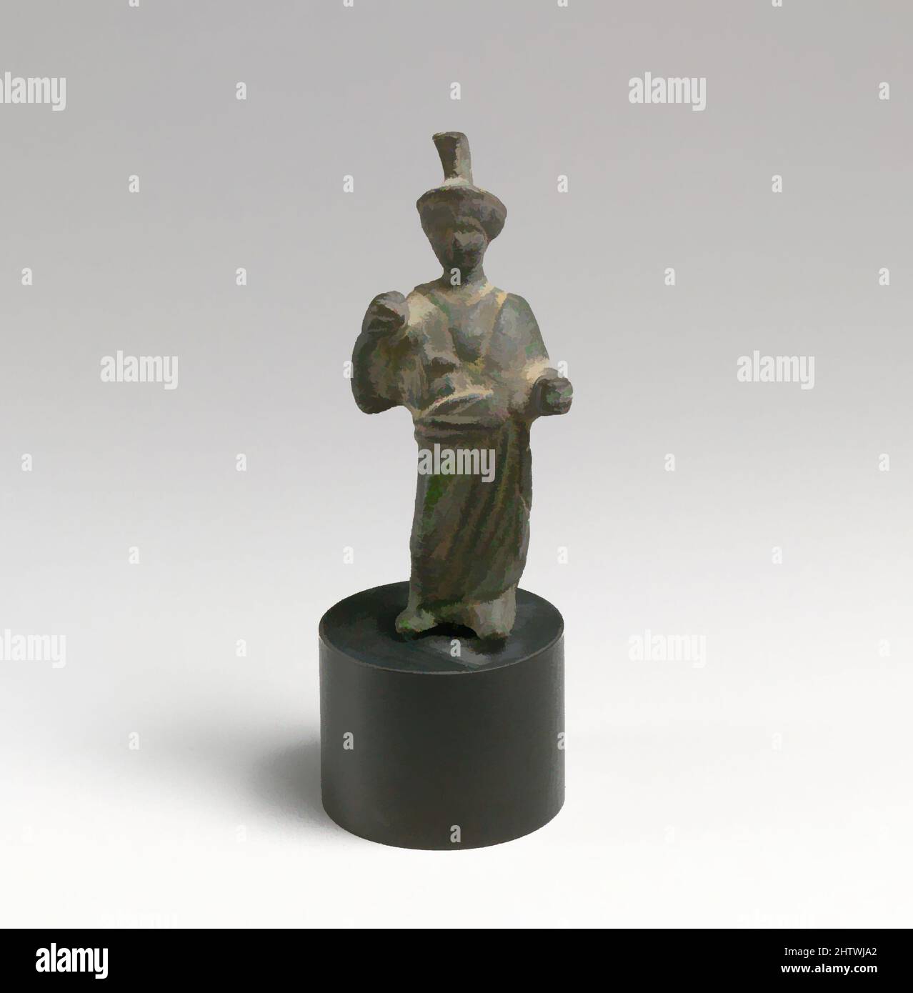 Art inspired by Bronze statuette of Minerva, Imperial, 1st–3rd century ...