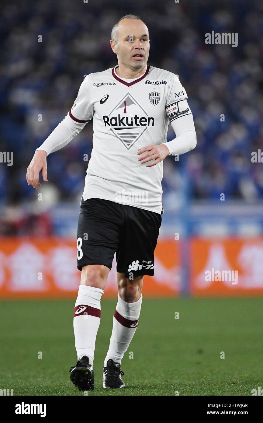 Nissan Stadium, Kanagawa, Japan. 2nd Mar, 2022. Andres Iniesta (Kobe ...