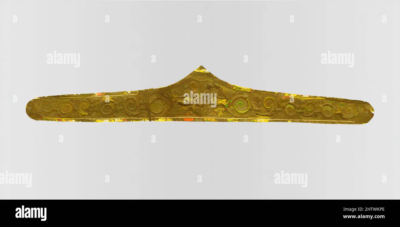 Art inspired by Pediment-shaped gold diadem, Hellenistic, ca. 330–300 B ...