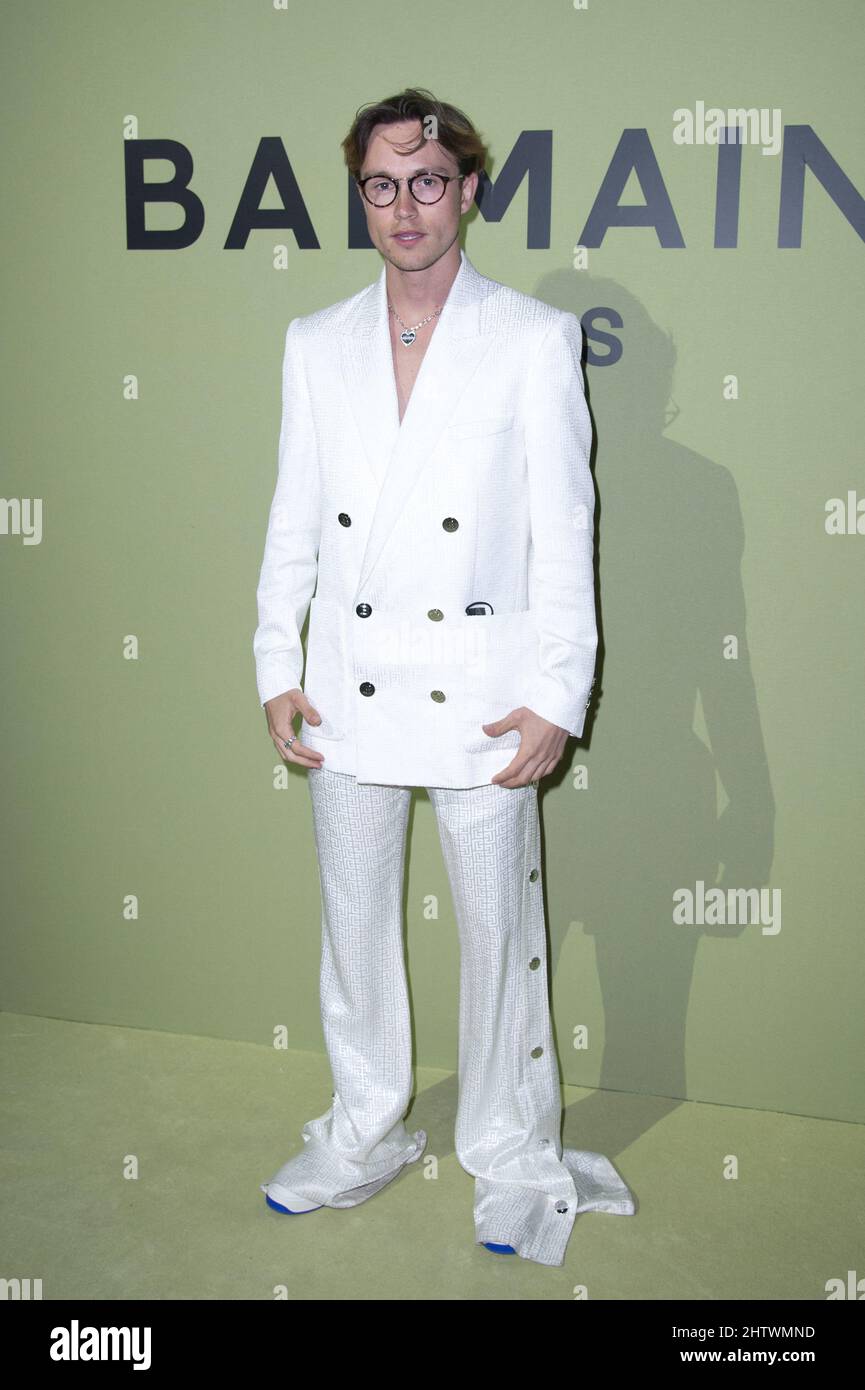 Sundy Jules attending the Balmain Womenswear Fall/Winter 2022/2023 show ...