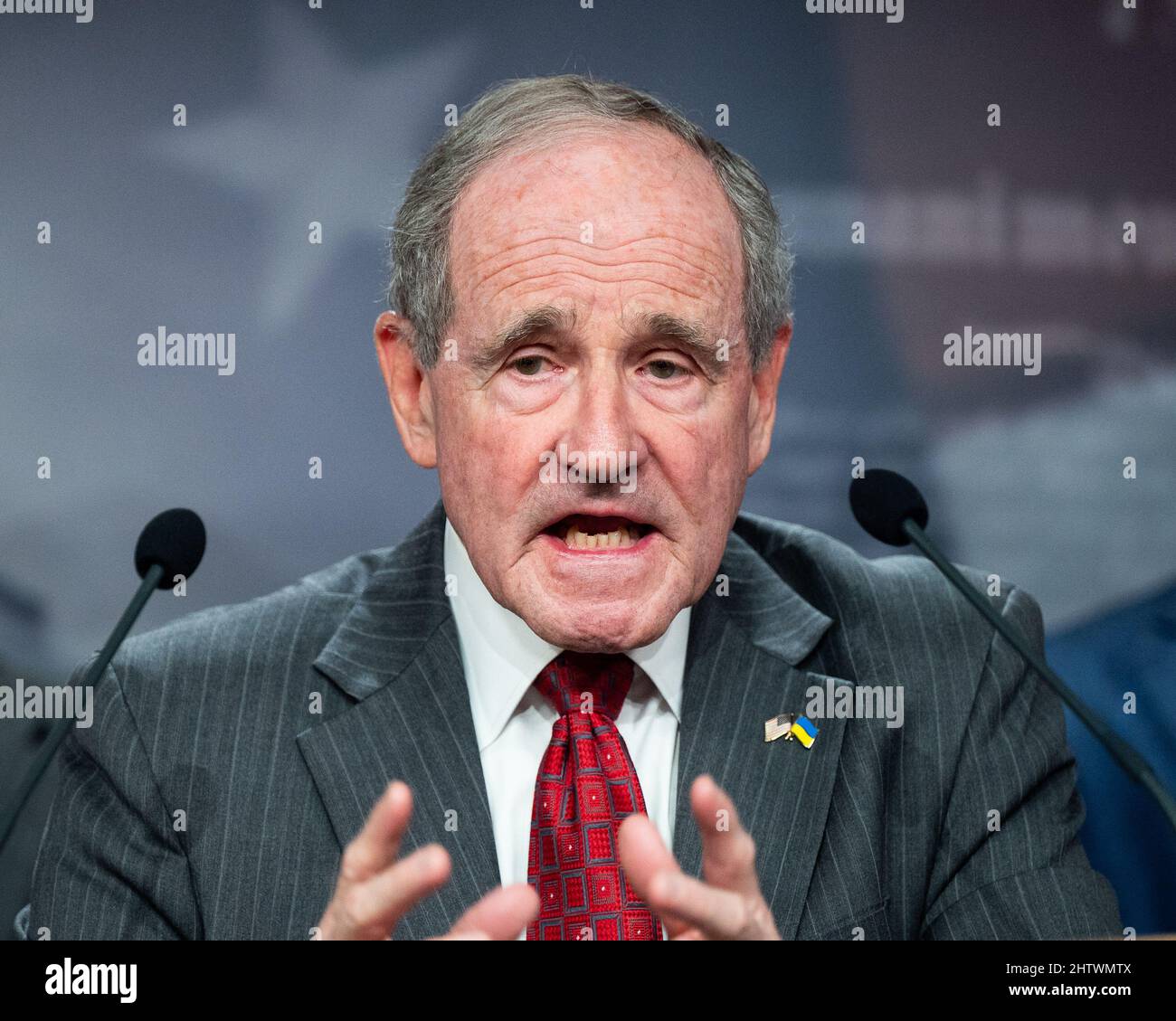March 2, 2022 - Washington, DC, United States: U.S. Senator James Risch ...