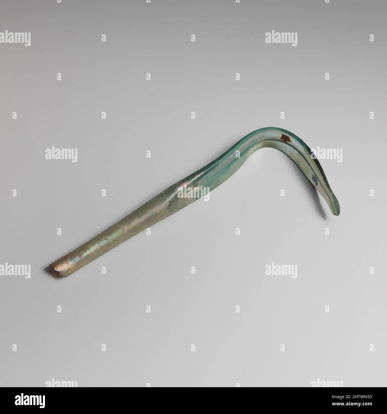 Art inspired by Glass strigil (scraper), Late Imperial, 3rd–4th century ...