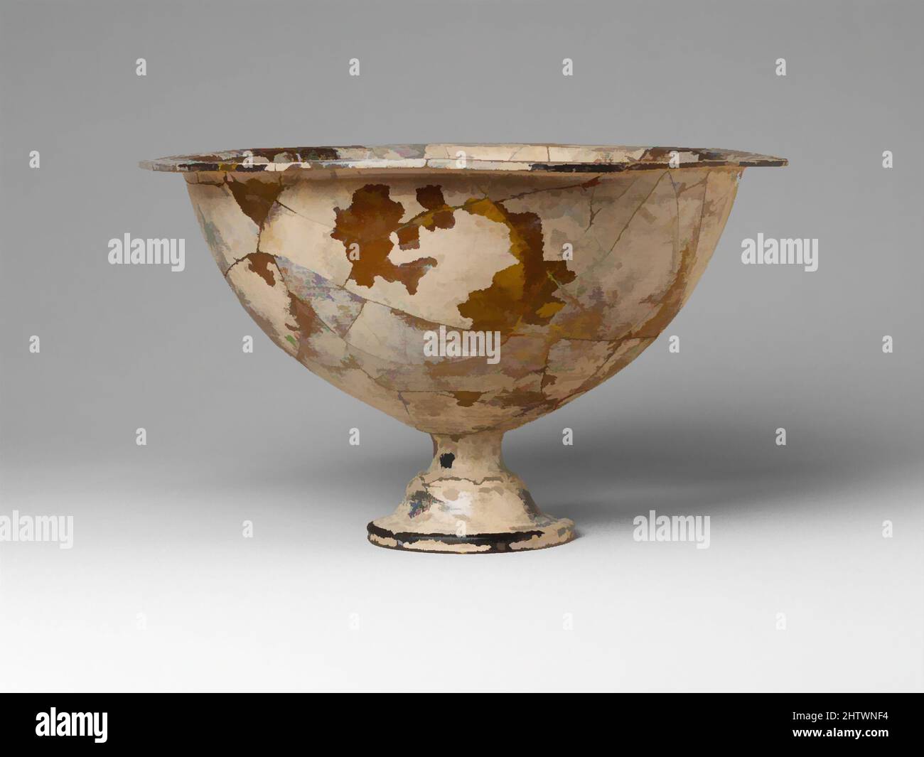 Art inspired by Glass krater (mixing bowl), Hellenistic, 2nd–1st ...