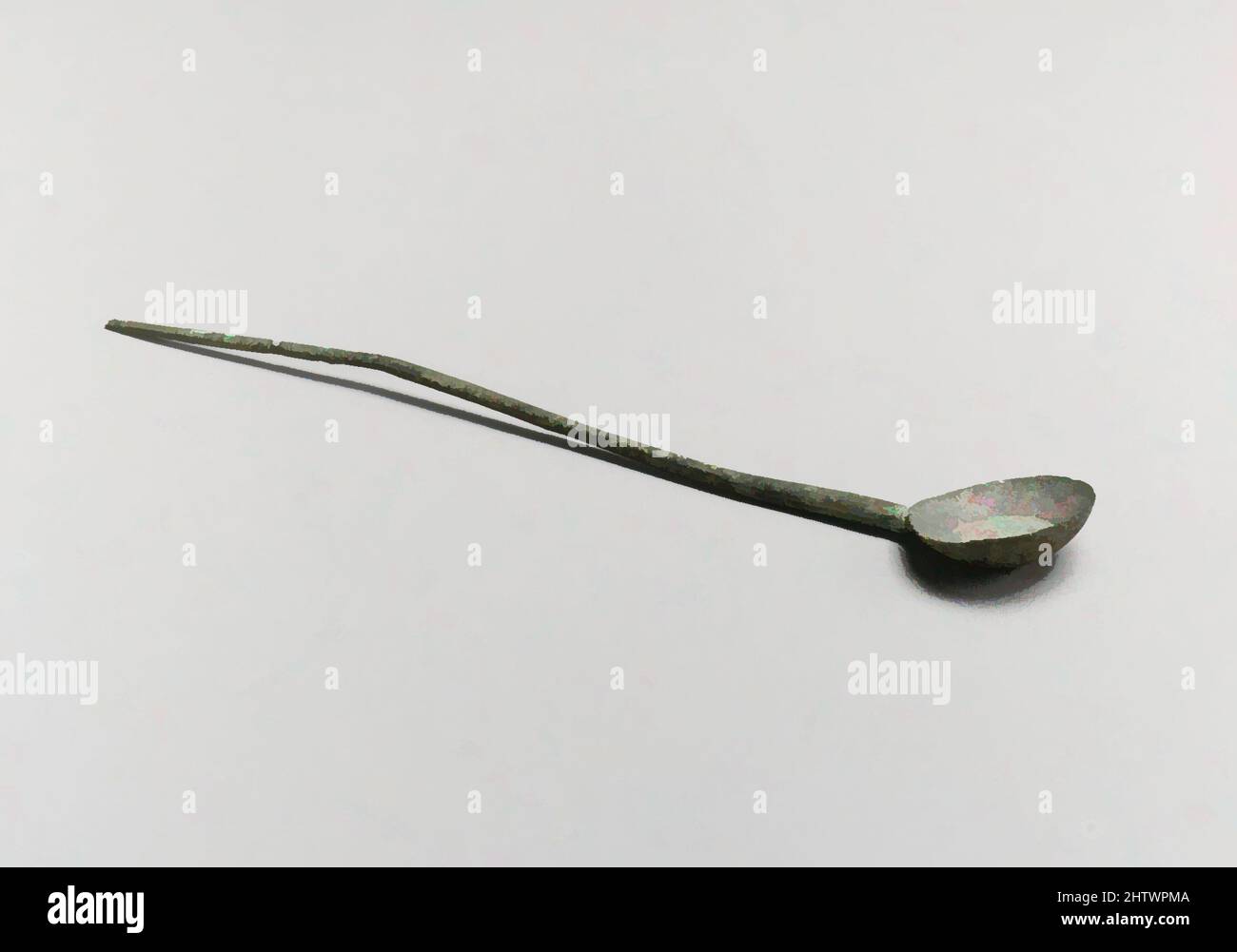 Art inspired by Bronze spoon, 1st century A.D., Roman, Bronze, Other: 5 ...