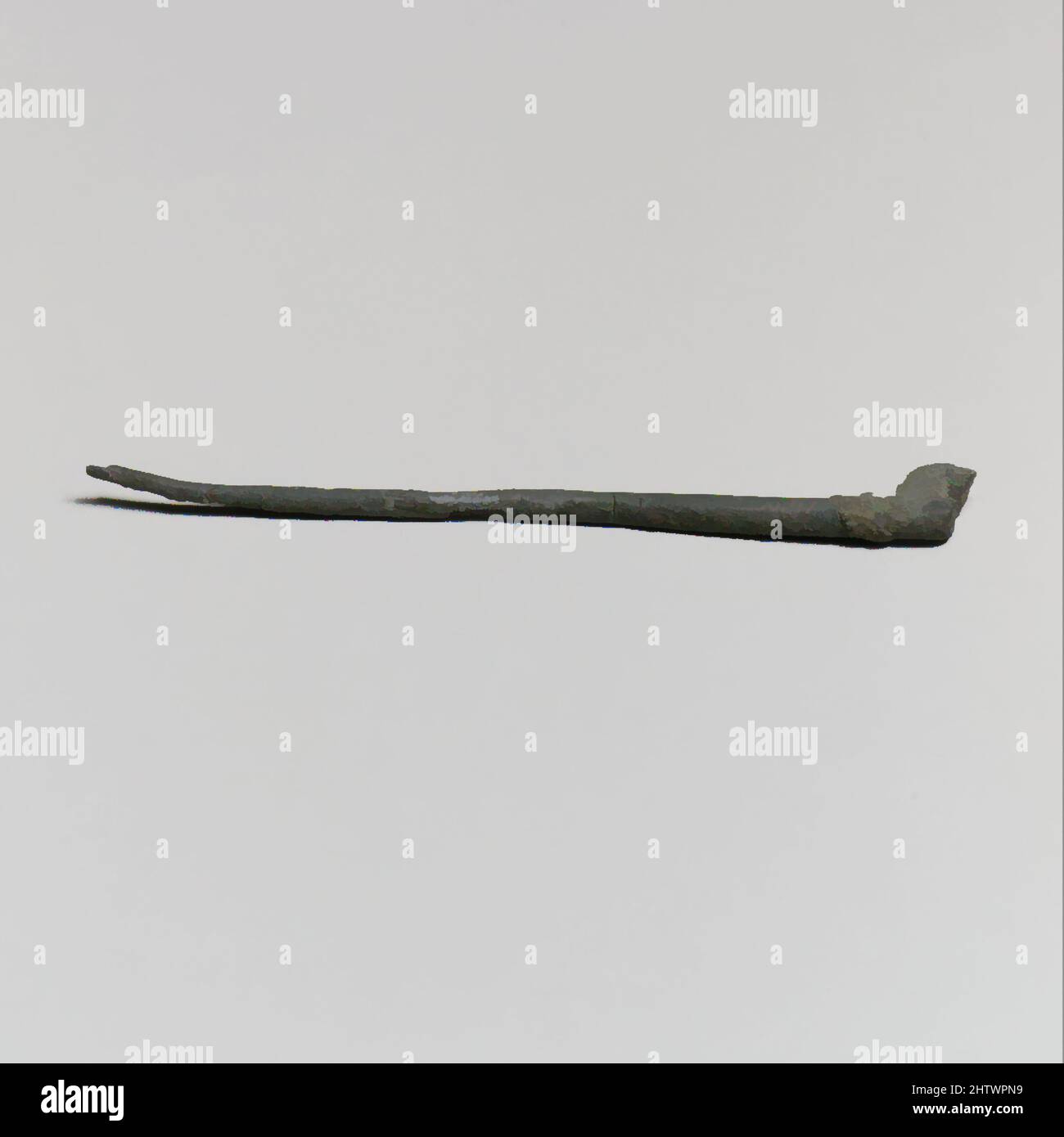 Art inspired by Spoon probe, Silver ? Bronze ?, 1/2 × 4 1/8 in. (1.2 × ...