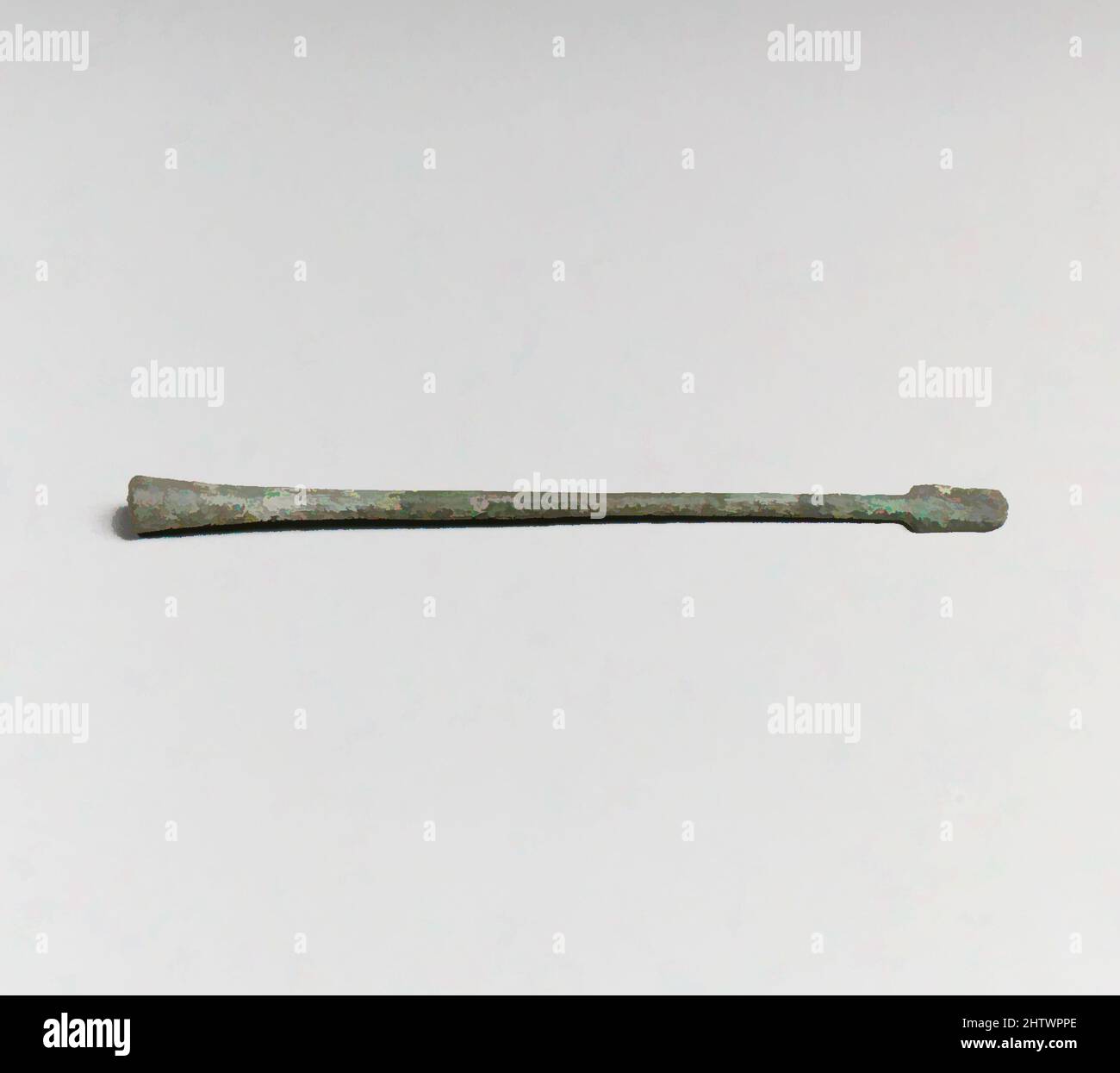 Art inspired by Chisel or ligula, Roman, Bronze, Other: 3 3/4 in. (9.5 ...