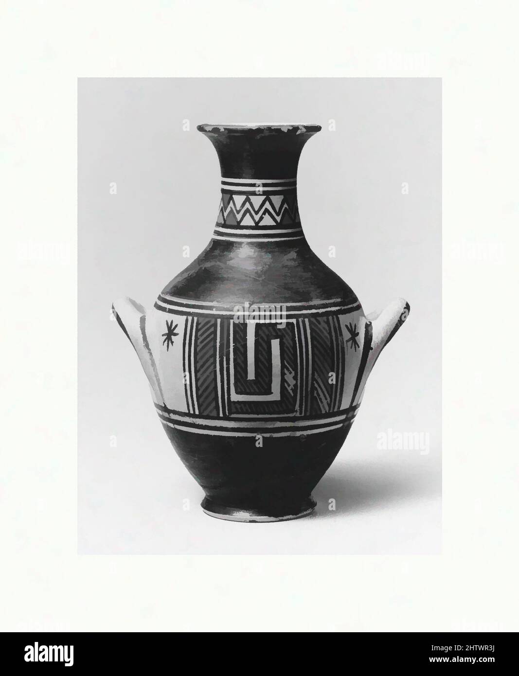 Art inspired by Small terracotta amphora (jar), Geometric, ca. 800–750 ...