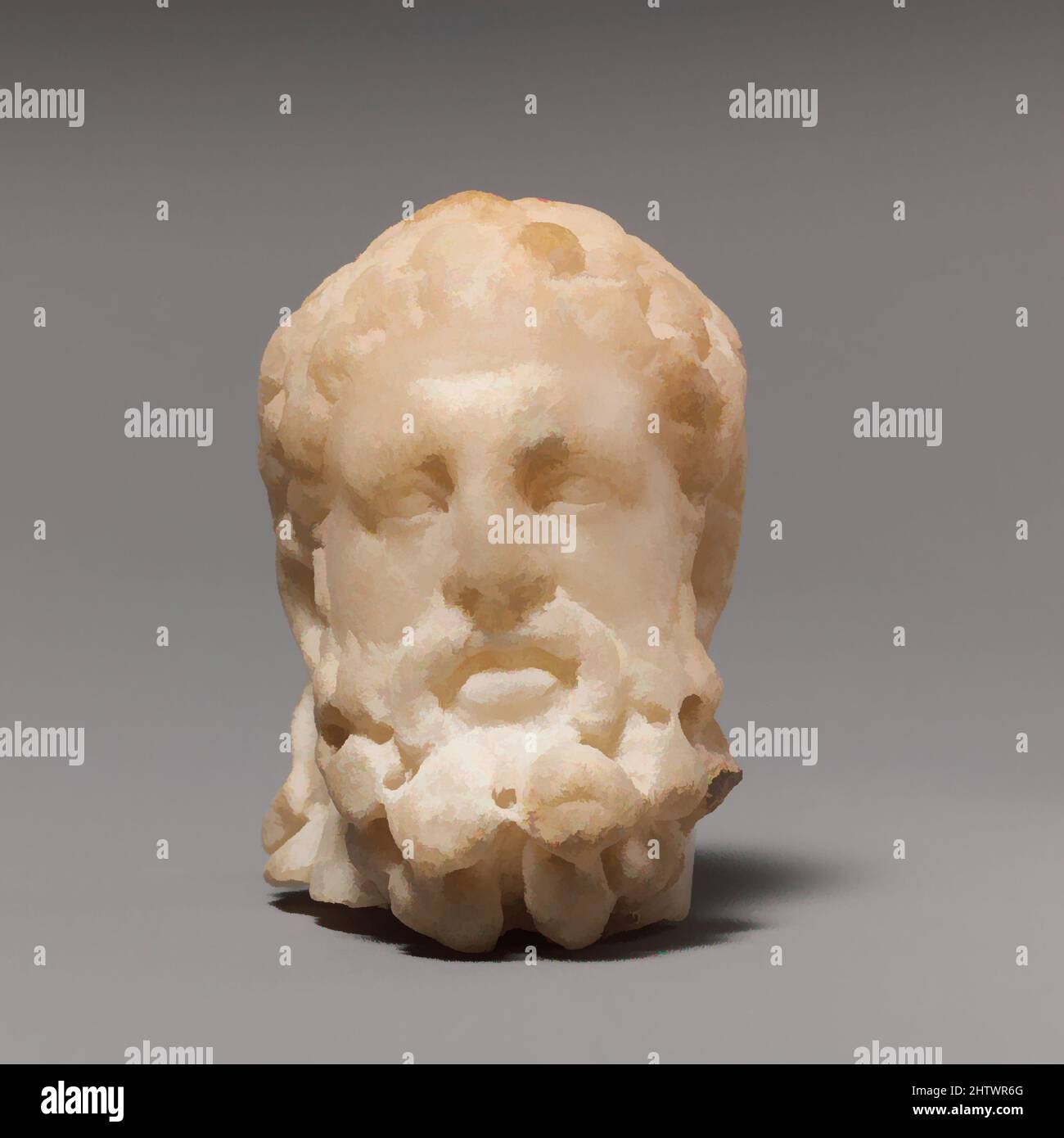 Art inspired by Marble head of Hercules, Imperial, 2nd century A.D ...